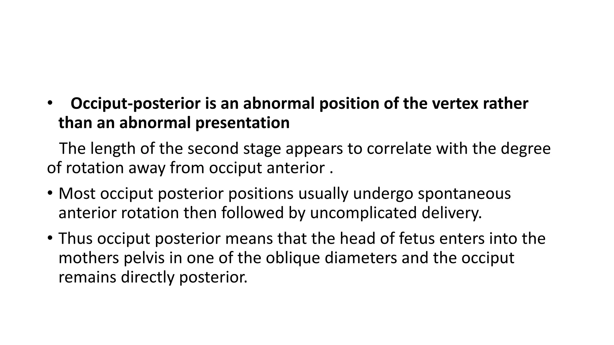 occiput posterior presentation.pptx