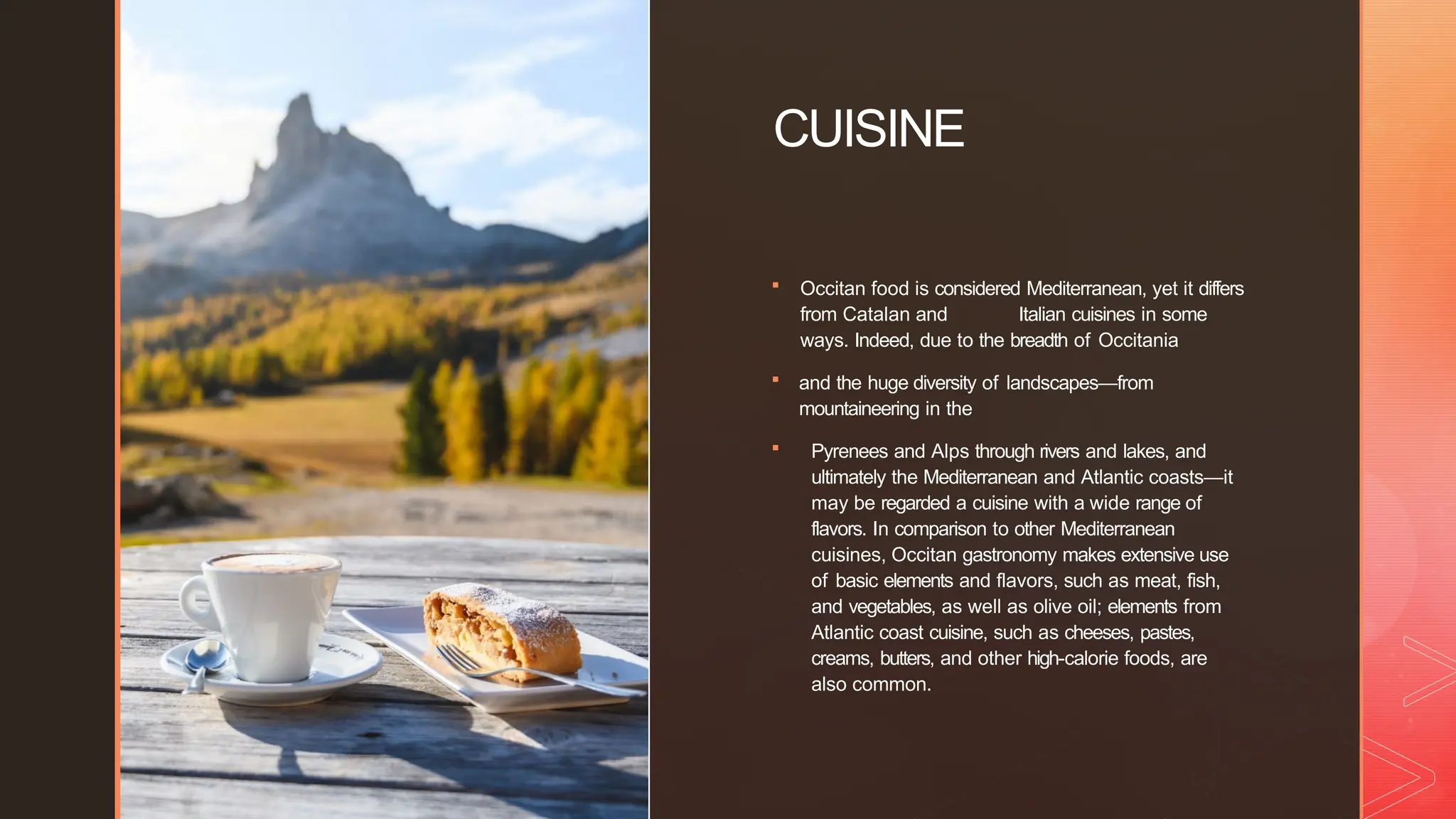 Occitania southern france and its cuisine and culture .pptx