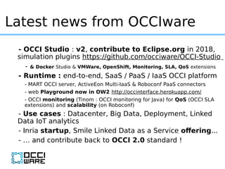 OCCIware @ Paris Open Source Summit 2017 - a standard, extensible Cloud consumer platform | PPT