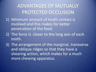 Occluion in prosthodontics | PPTX