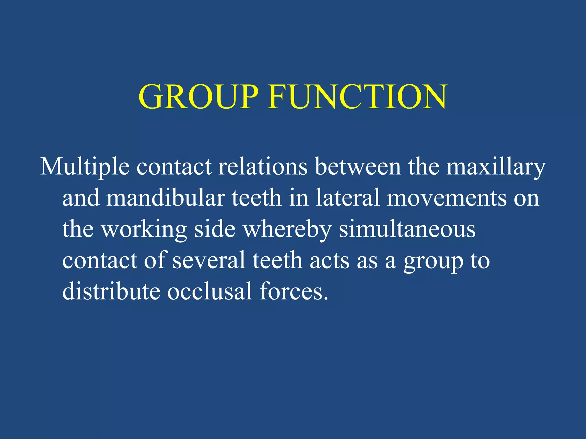 Occluion in prosthodontics lec 16 04-'13 | PPTX
