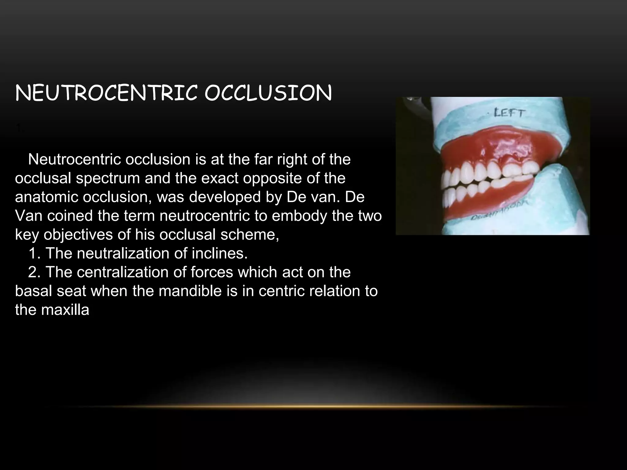 Occlusal adjustments in cd | PPTX