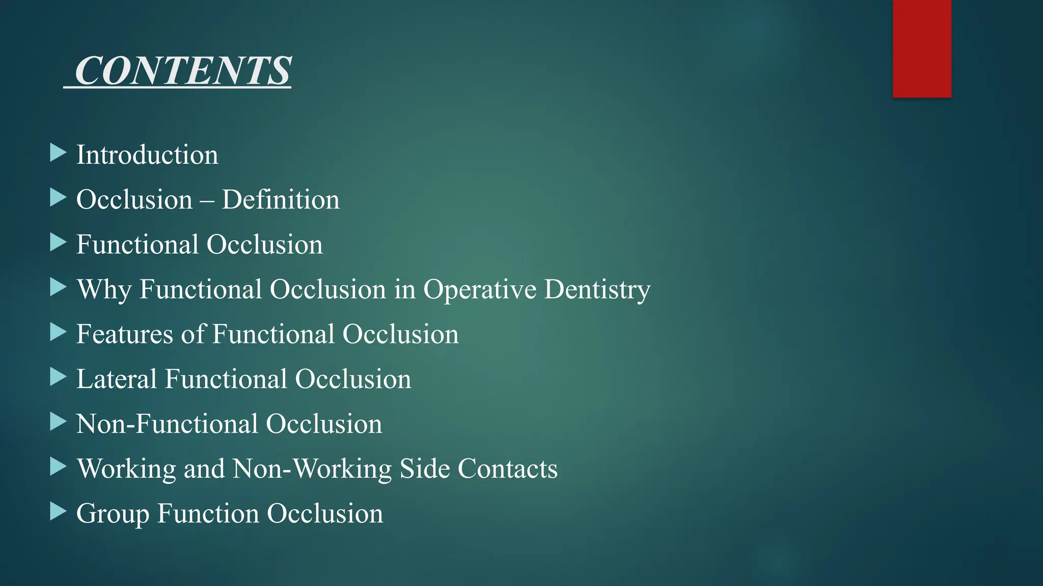 occlusal consideration s in operative dentistry.pptx