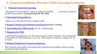 Occlusal evaluation | PPTX