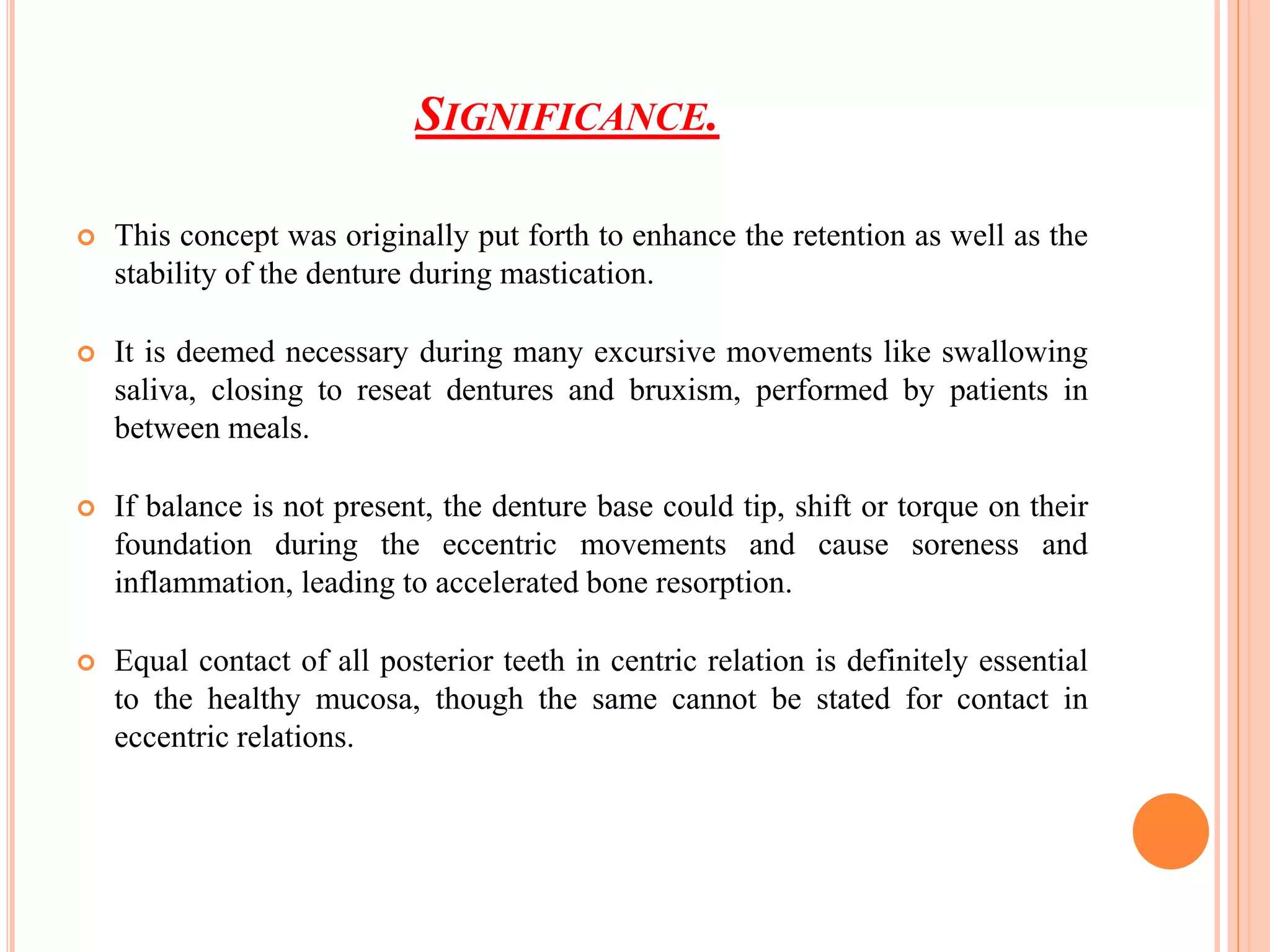 Occlusal planes and compensating curves | PPTX