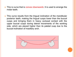 Occlusal planes and compensating curves | PPTX