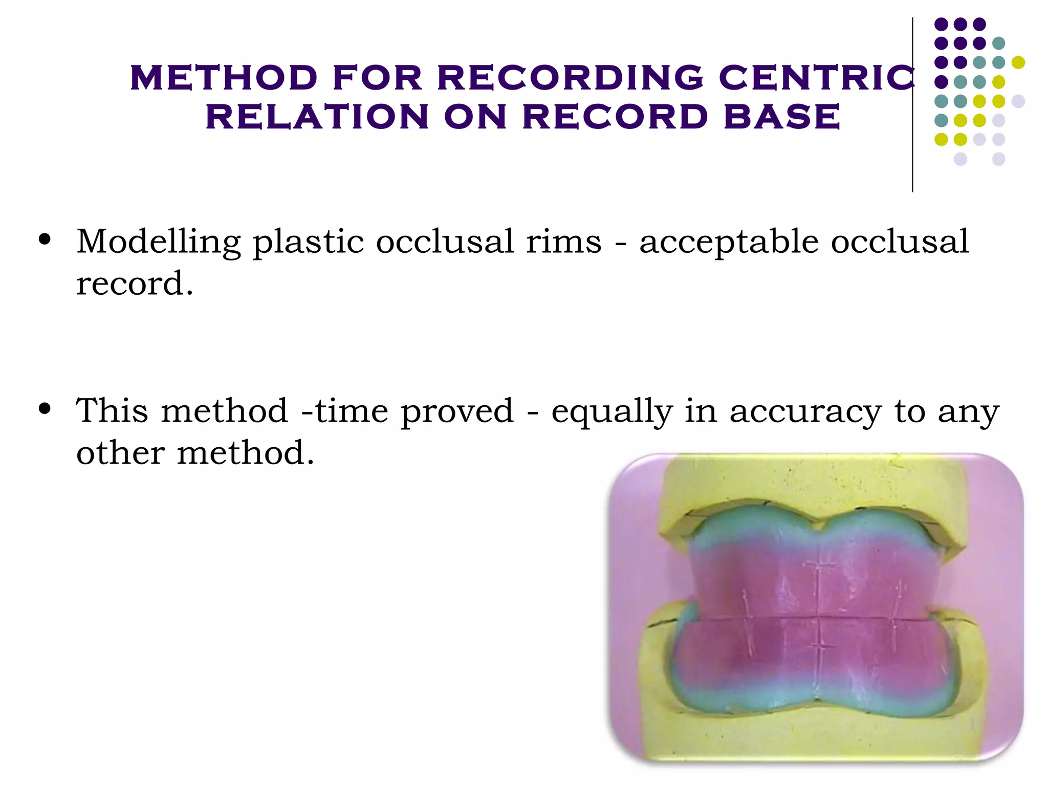 Occlusal relationship in_rpd__prostho_ | PPT