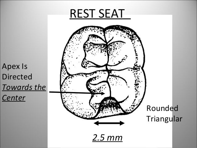 Occlusal rests