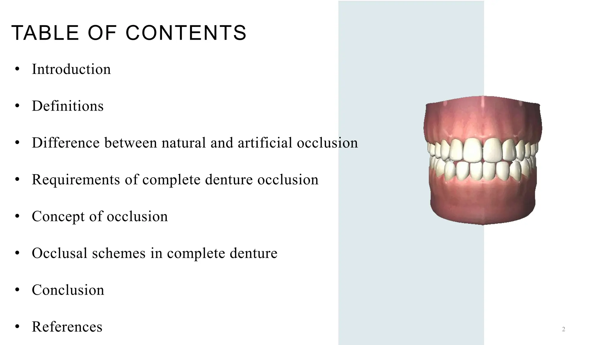 Occlusal schemes in CD_Dr Shuchi Jain.pptx