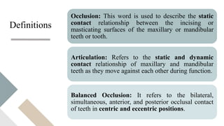 Occlusal schemes in CD_Dr Shuchi Jain.pptx