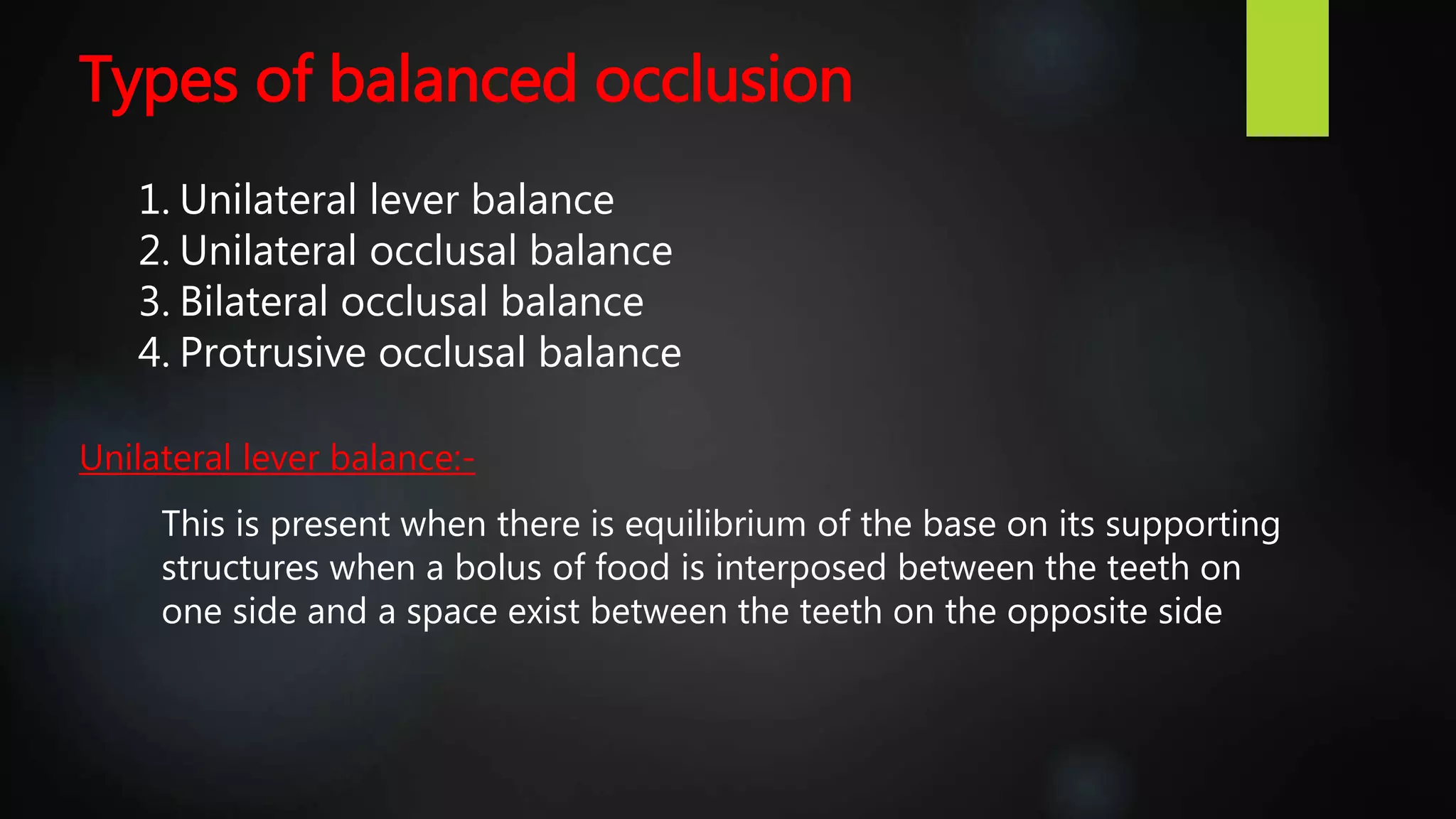 Occlusal schemes in complete denture | PPTX