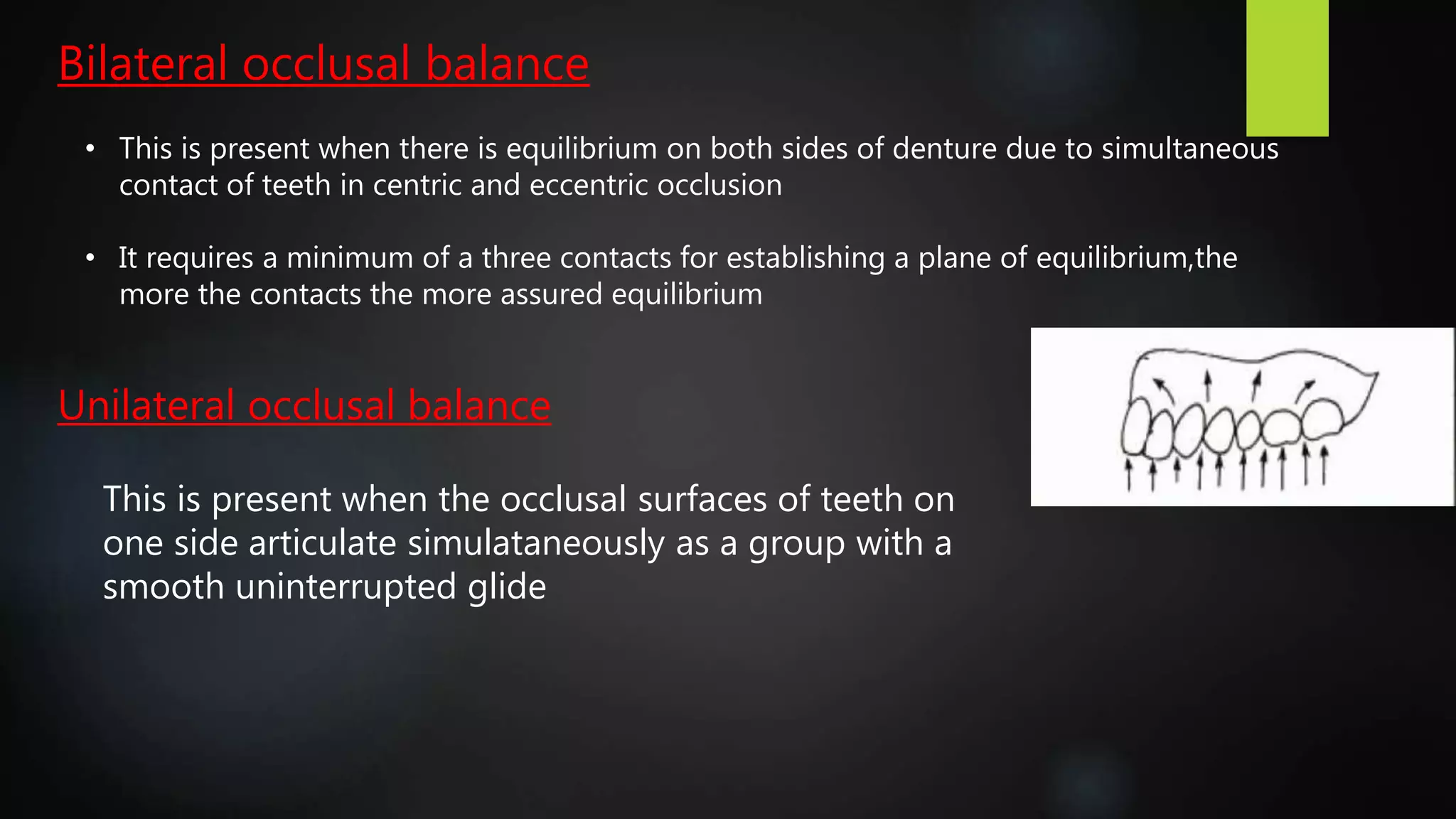 Occlusal schemes in complete denture | PPTX