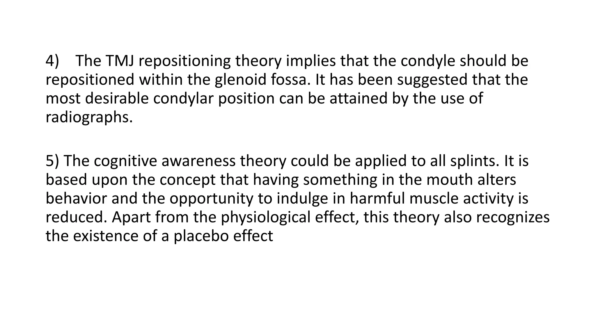 Occlusal splints | PPTX