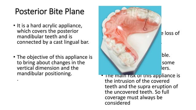 Occlusal splints | PPTX | Physical Therapy | Wellness