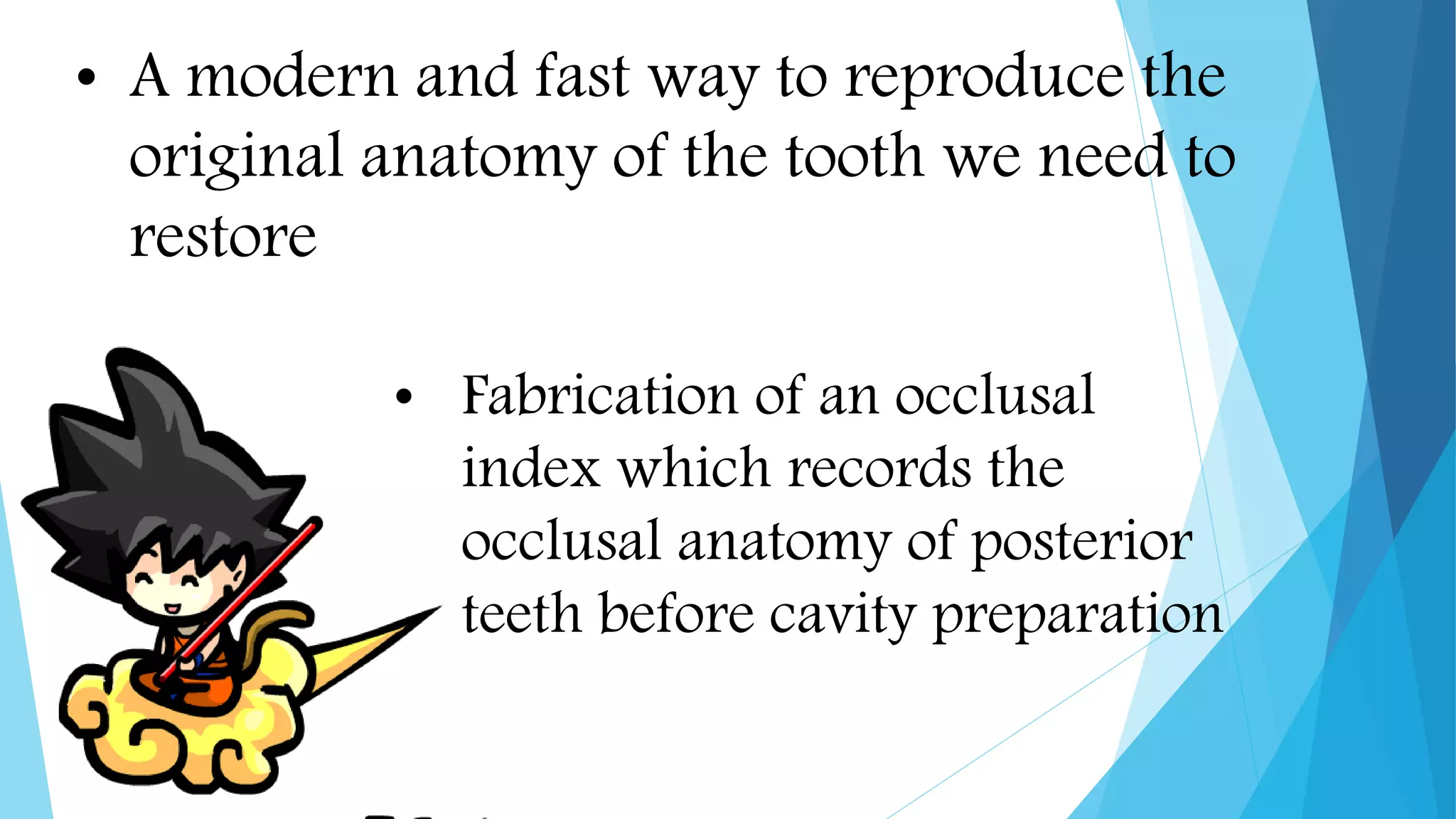 Occlusal stamp technique | PPTX