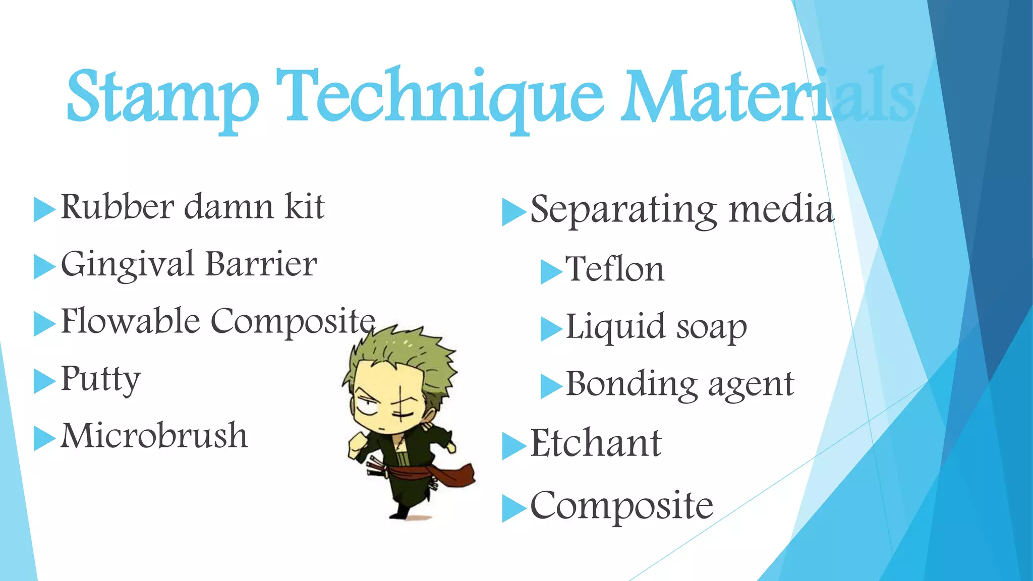 Occlusal stamp technique | PPTX