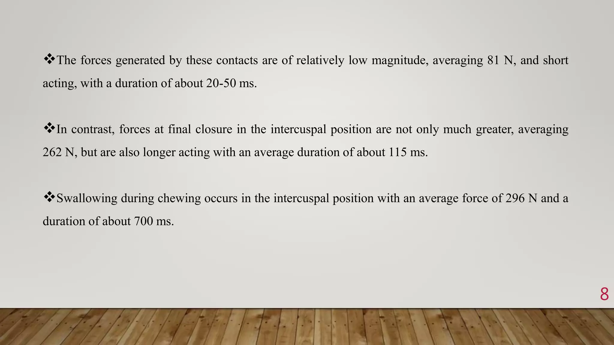 Occlusal evaluation and therapy | PPTX