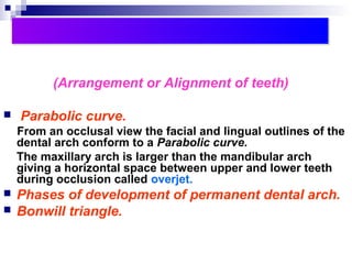 09. Occlusion (CD) - Dentition | PPT