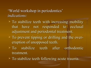 Occlusion in Periodontics | PPT