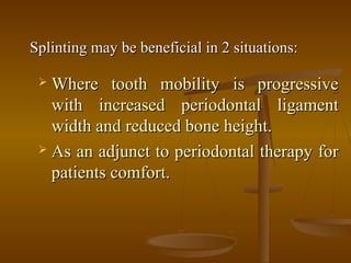Occlusion in Periodontics | PPT