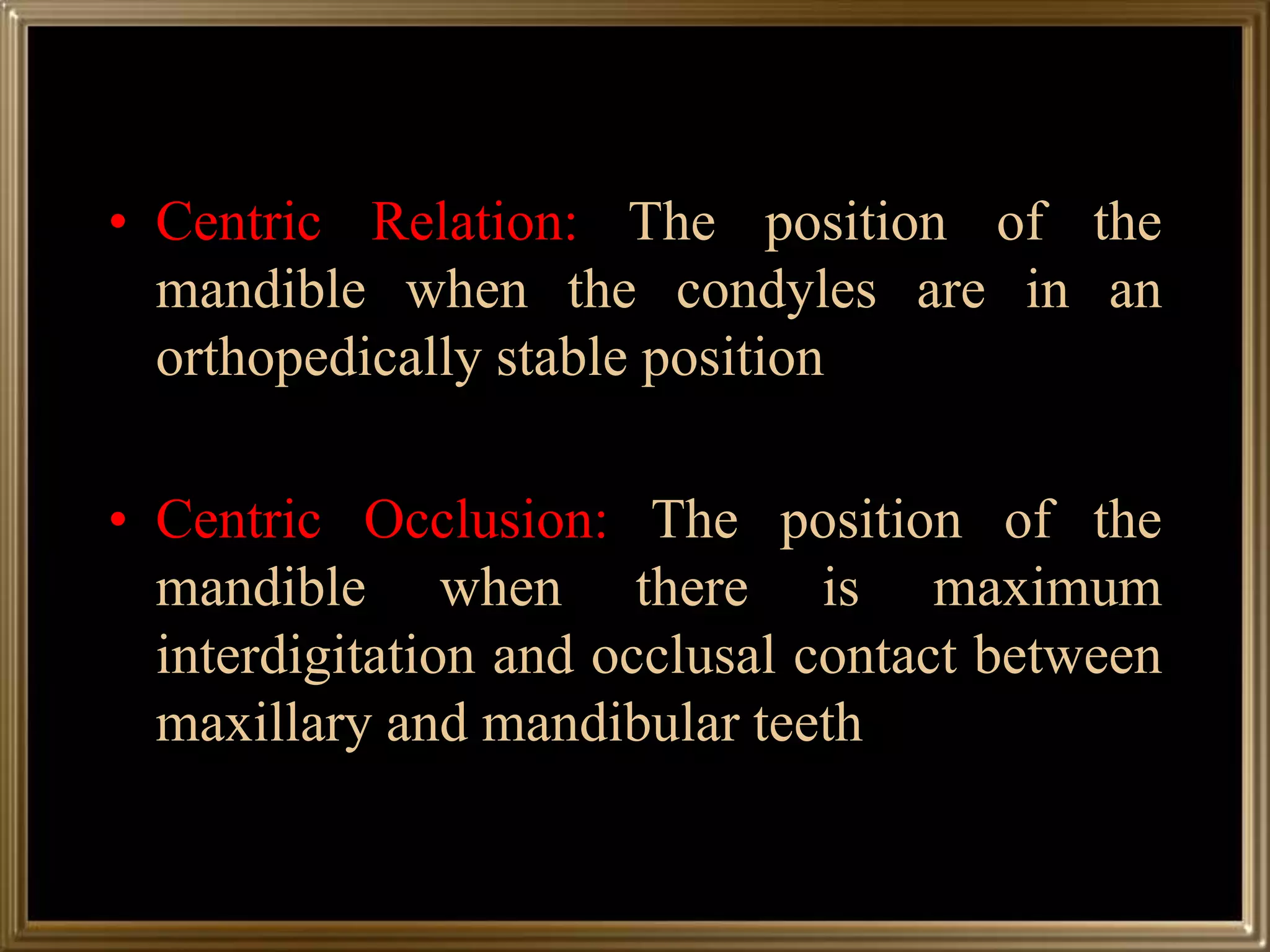 Occlusion in periodontal practice - Dr Harshavardhan Patwal | PPTX