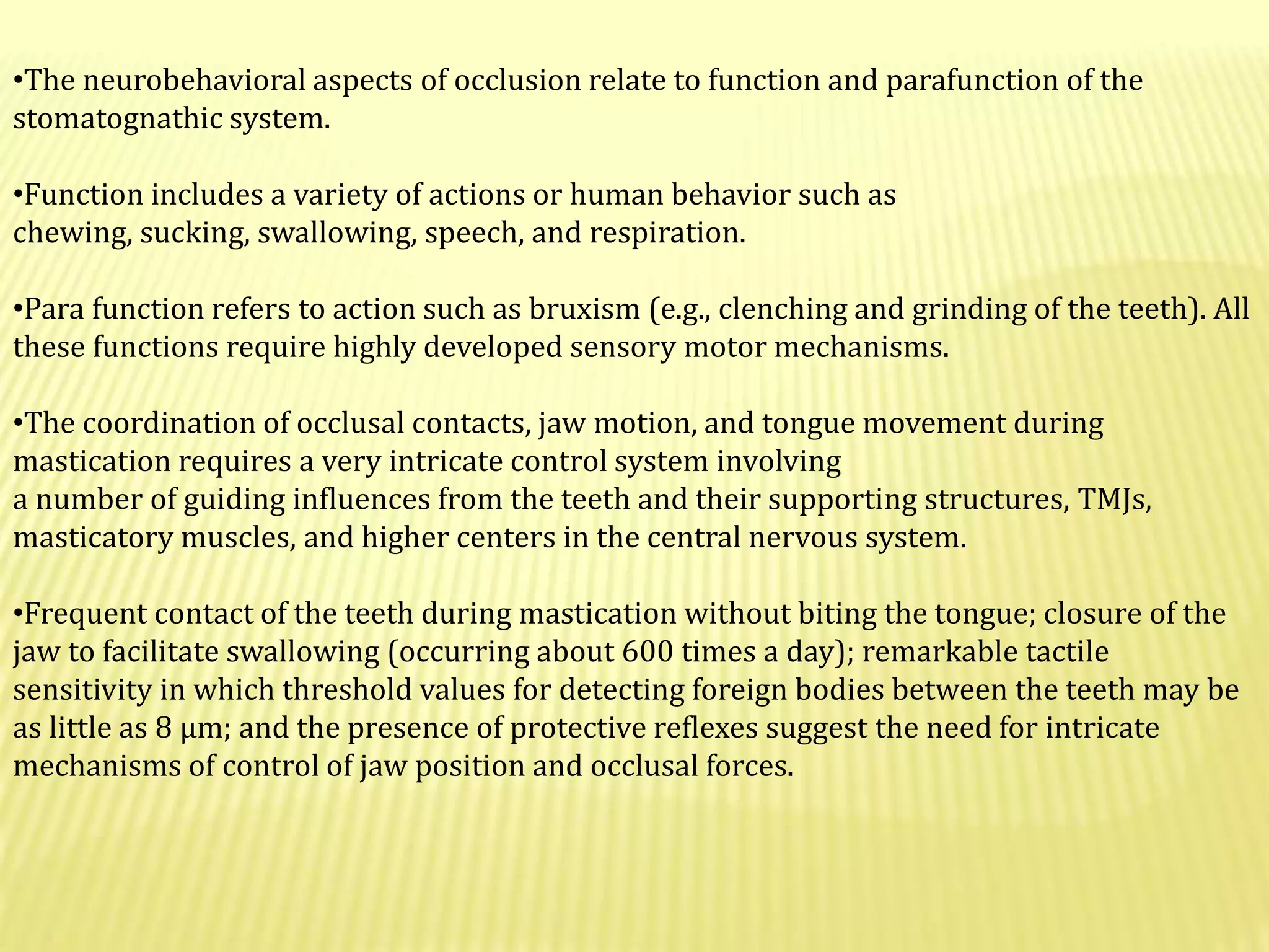 Occlusion | PPTX