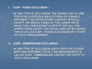 Occlusion | PPT