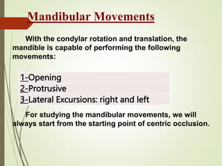 occlusion.pptx | Dental Health | Diseases and Conditions