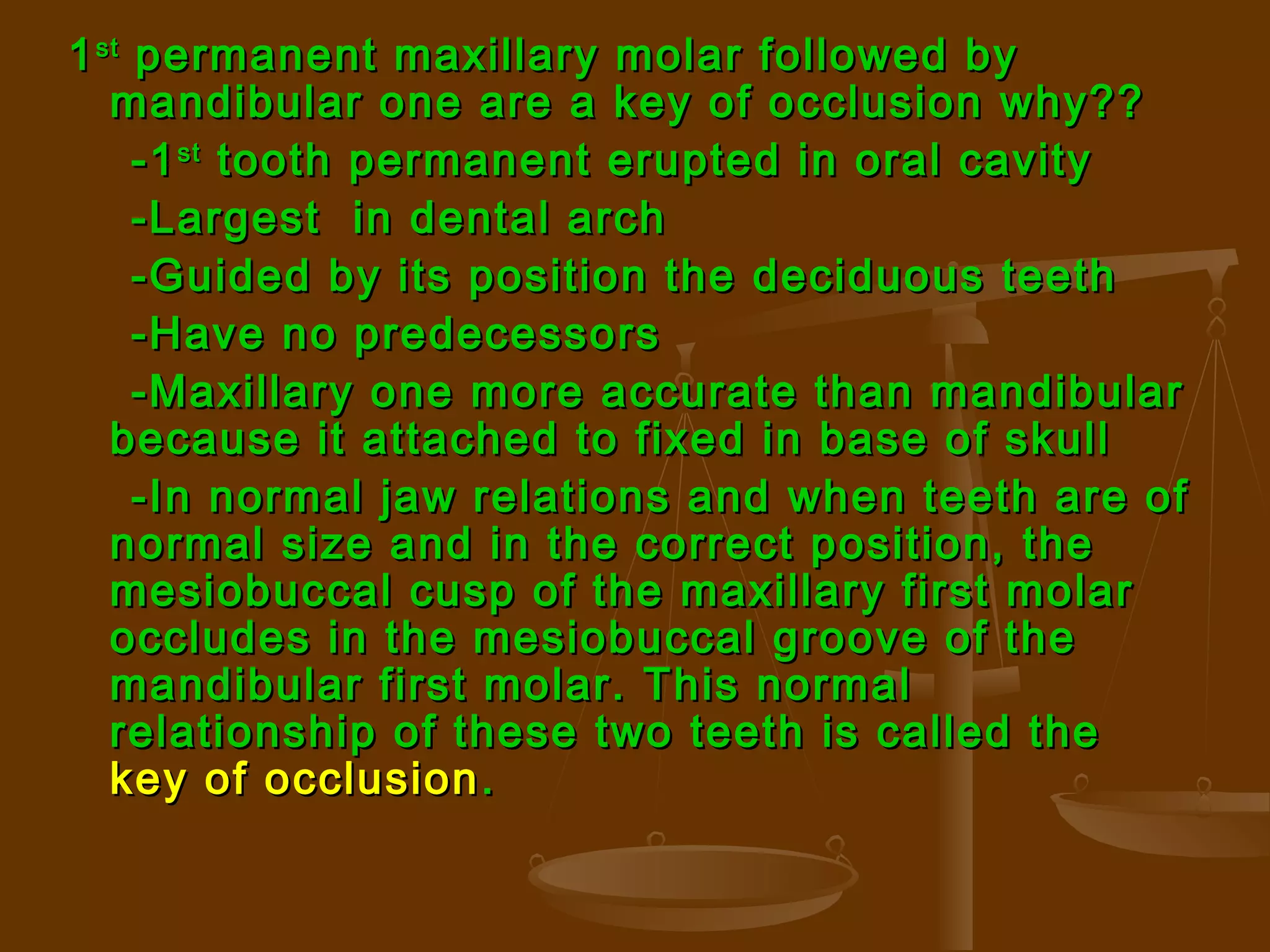 Dental Occlusion | PPT