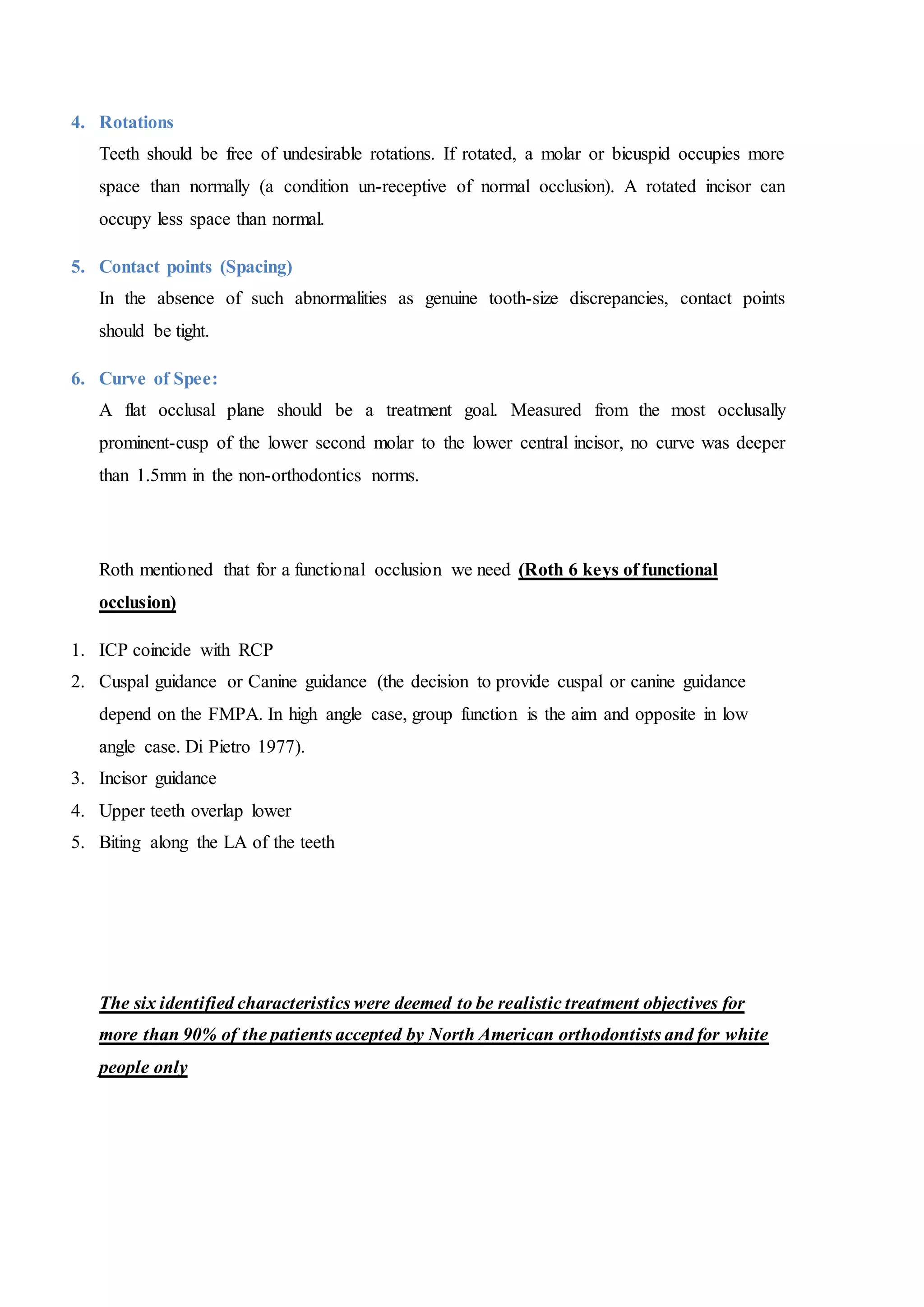 Occlusion and orthodontics by Almuzian | DOCX