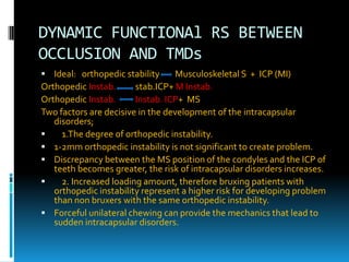 Occlusion and tmd | PPTX