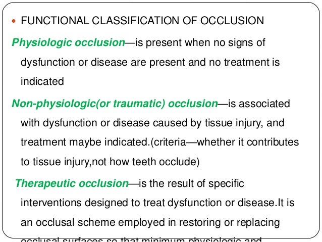 Occlusion Basic