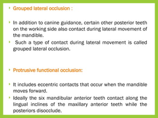 Occlusion – Basic concepts presentation | PPT