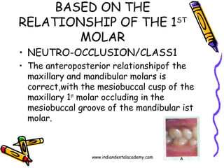 Occlusion basics | PPT