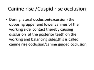 Occlusion dr jameel demonstration | PPT