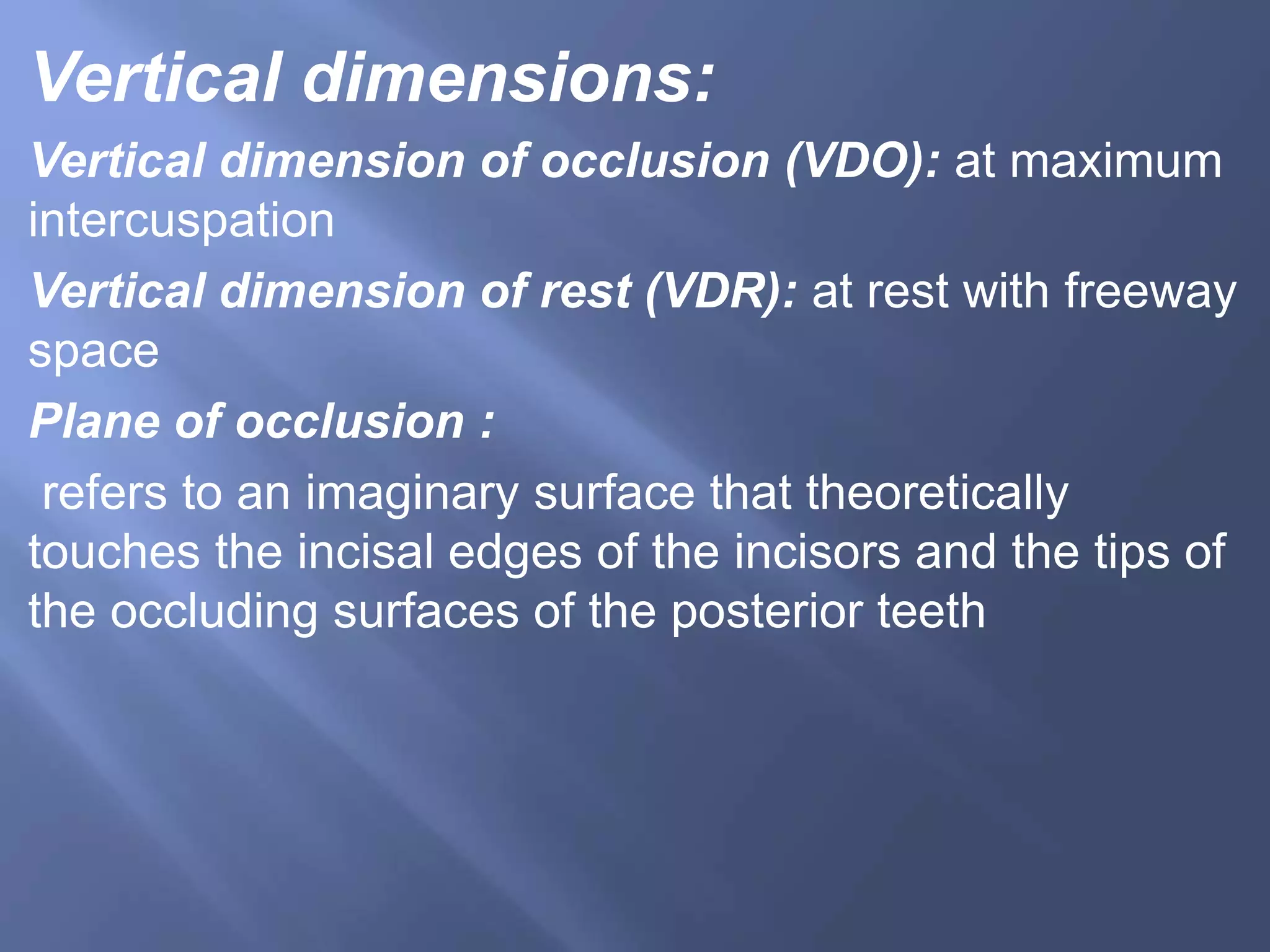Occlusion in fixed prosthodontics | PPTX