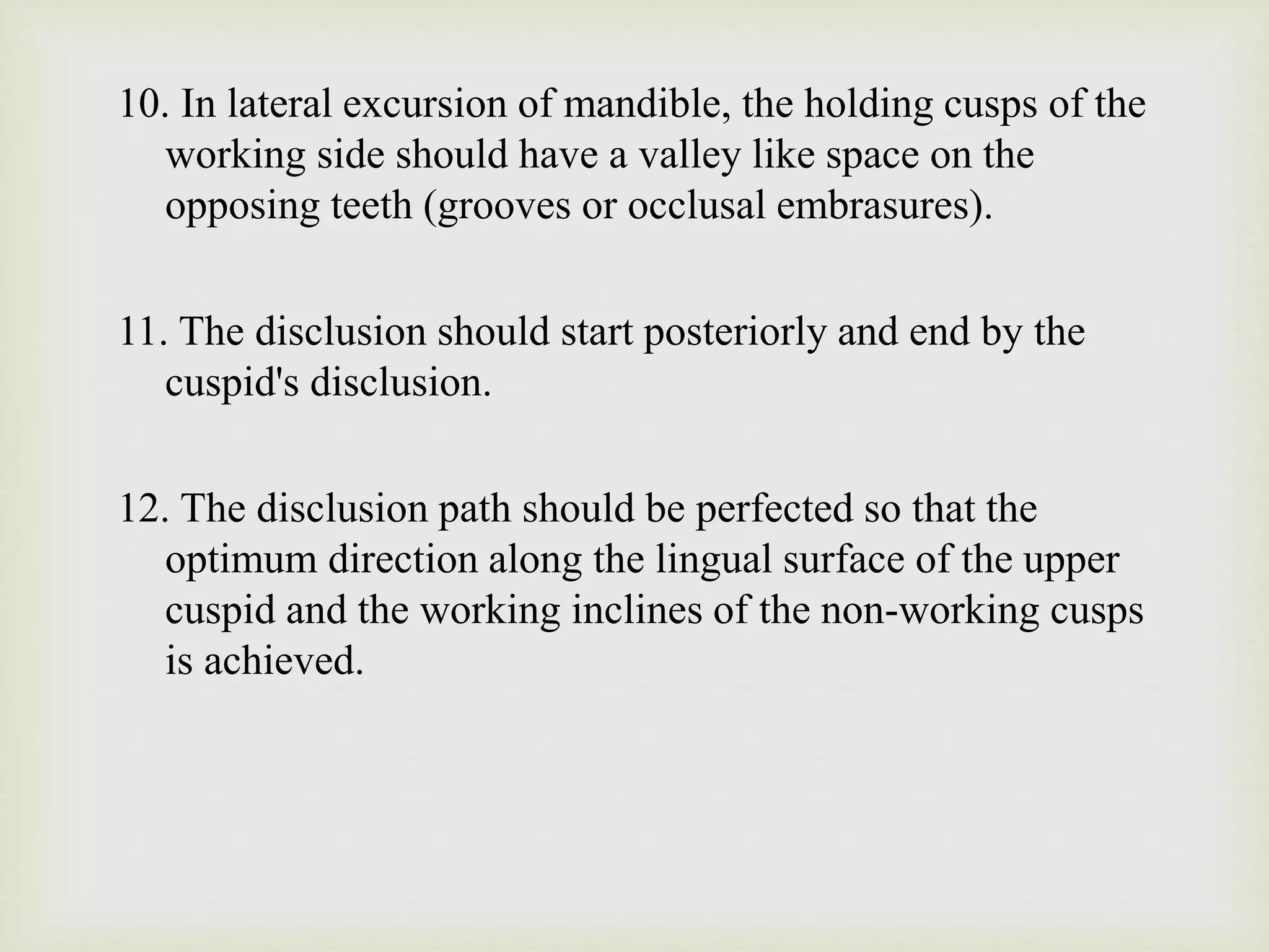 Occlusion in conservative dentistry | PPTX