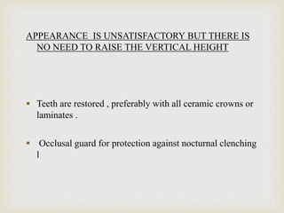 Occlusion in conservative dentistry | PPTX