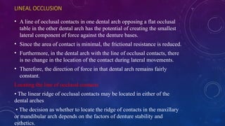 Occlusion in complete denture-1.pptx occlusion | PPTX