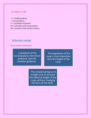 Occlusion in complete denture | DOCX | Dental Health | Diseases and ...