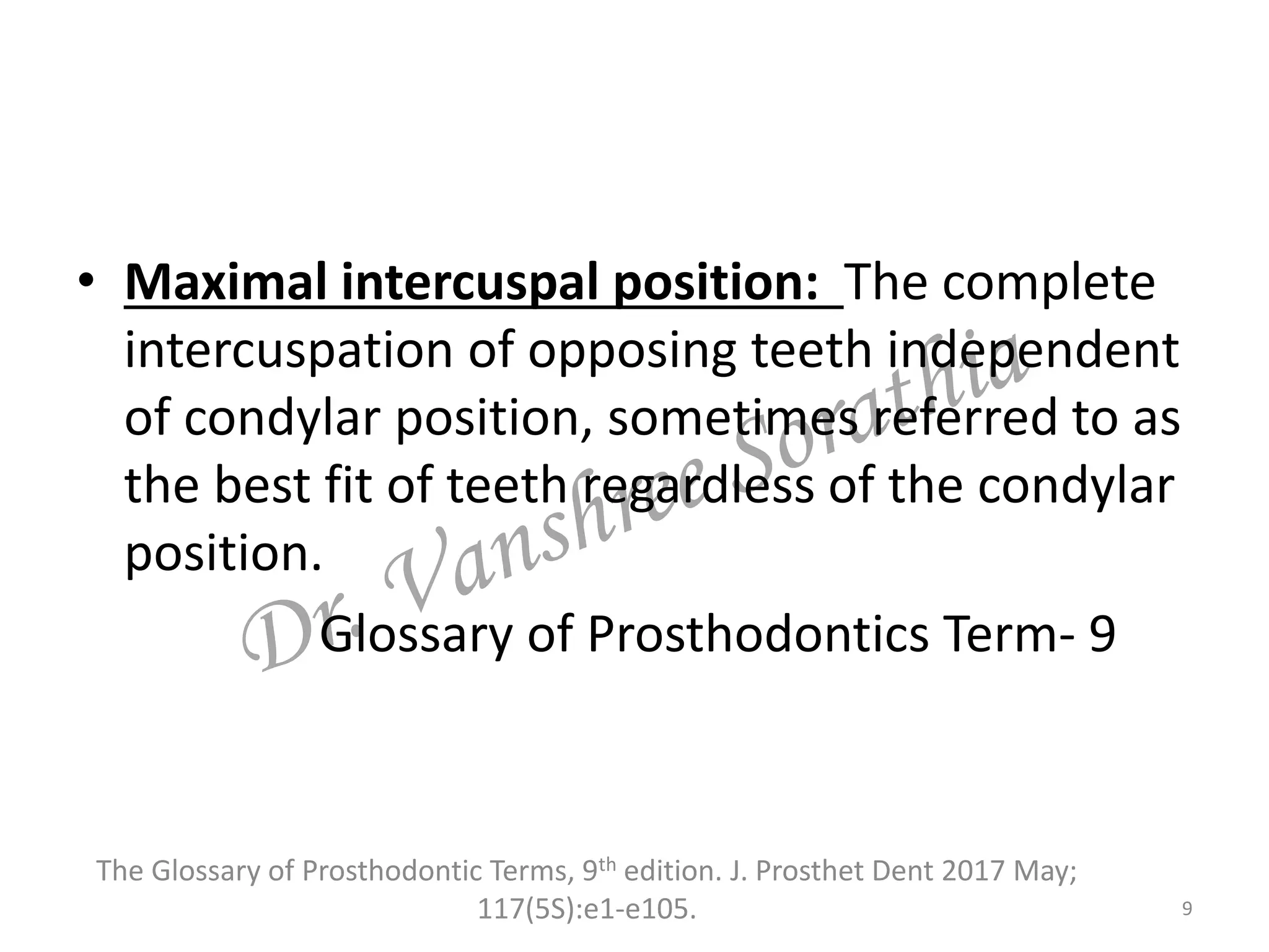 Occlusion in Complete Denture | PPTX