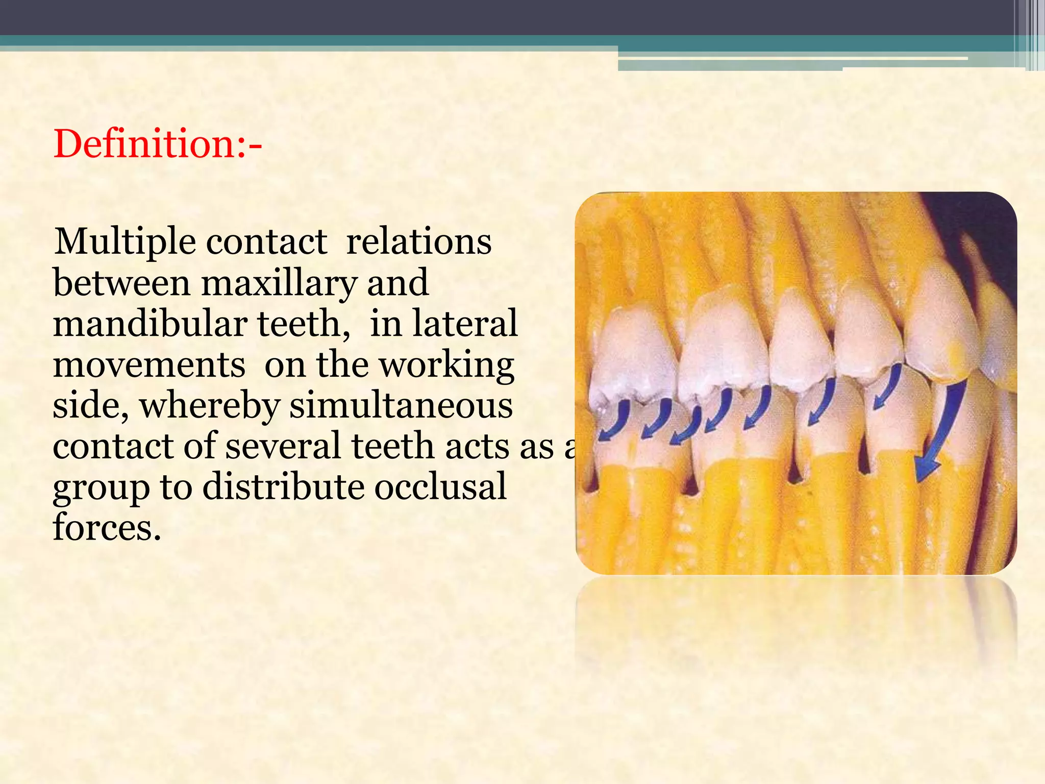 Occlusion in dentistry | PPTX