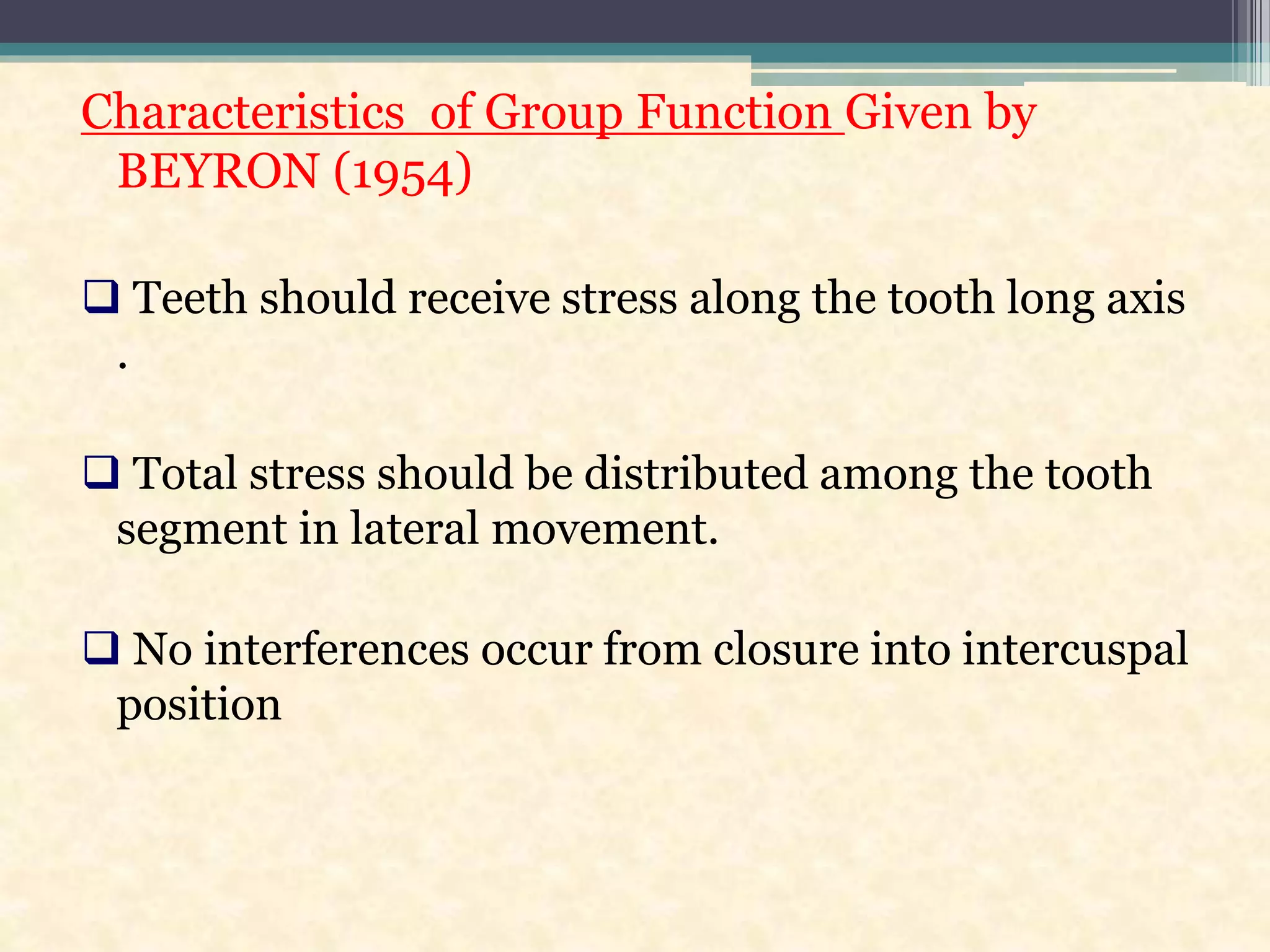 Occlusion in dentistry | PPTX