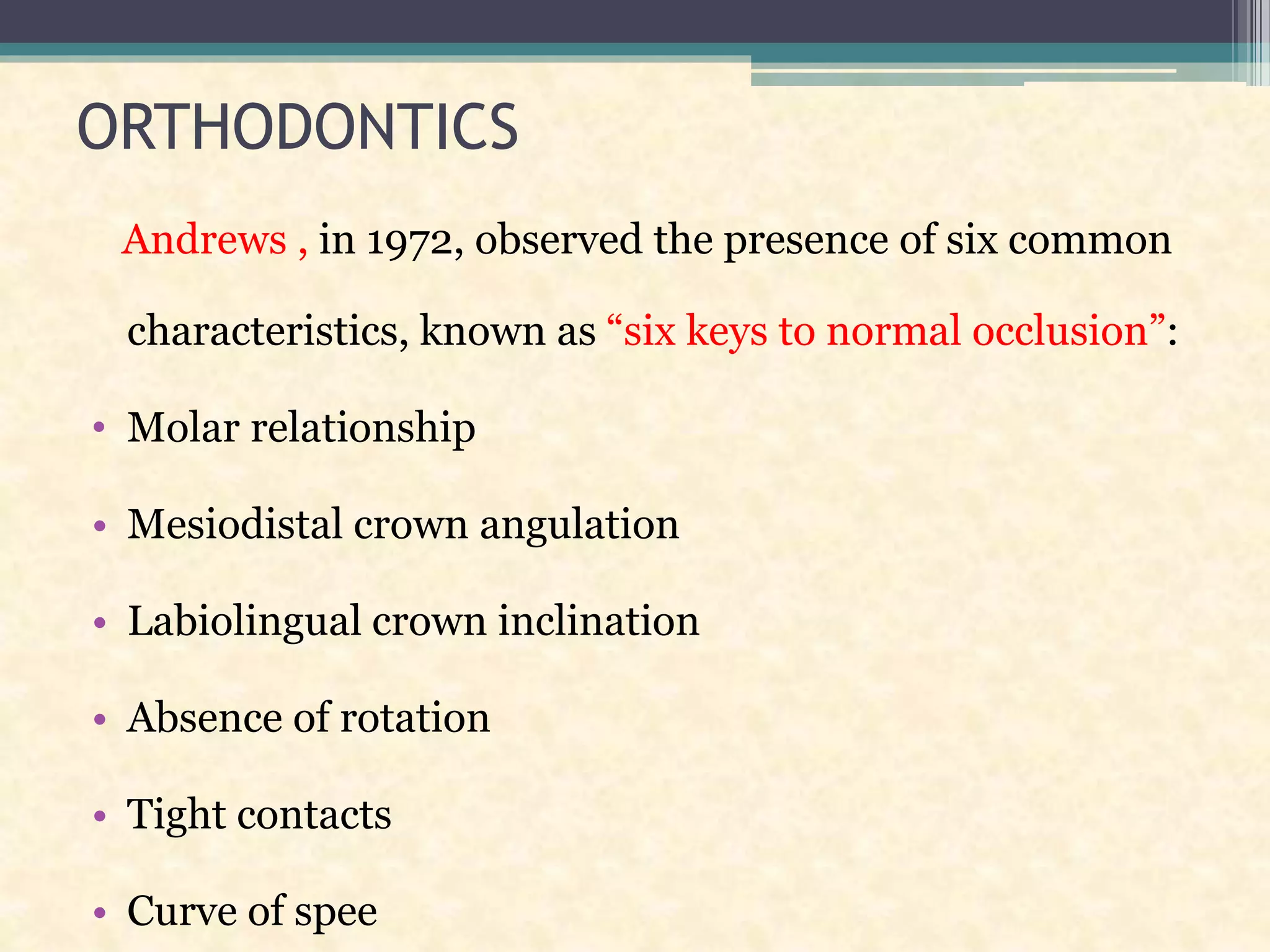 Occlusion in dentistry | PPTX
