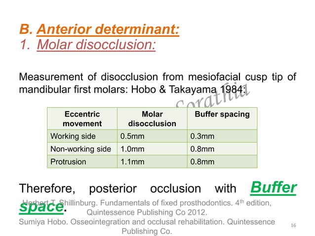 Occlusion in Fixed Dental Prosthesis | PPTX | Dental Health | Diseases ...
