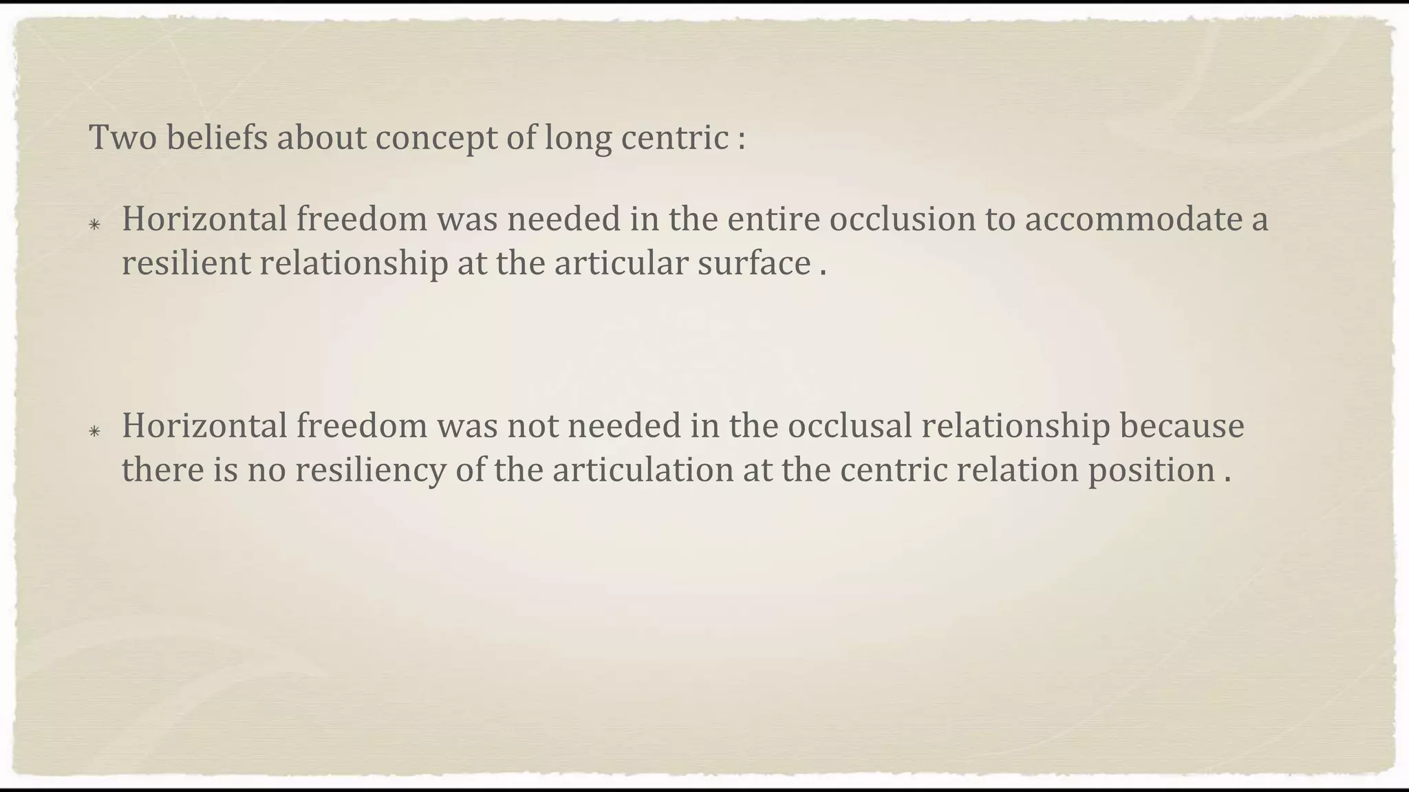 Occlusion in fixed partial denture | PPTX