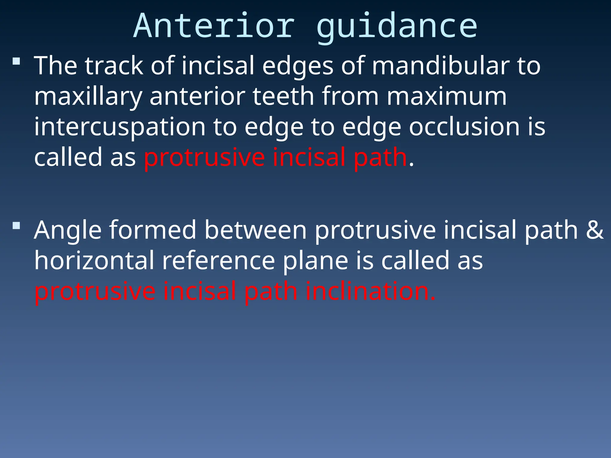 occlusion in fixed partial denture in dentistry | PPT