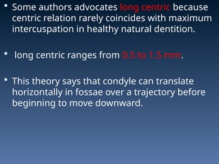 occlusion in fixed partial denture in dentistry | PPT
