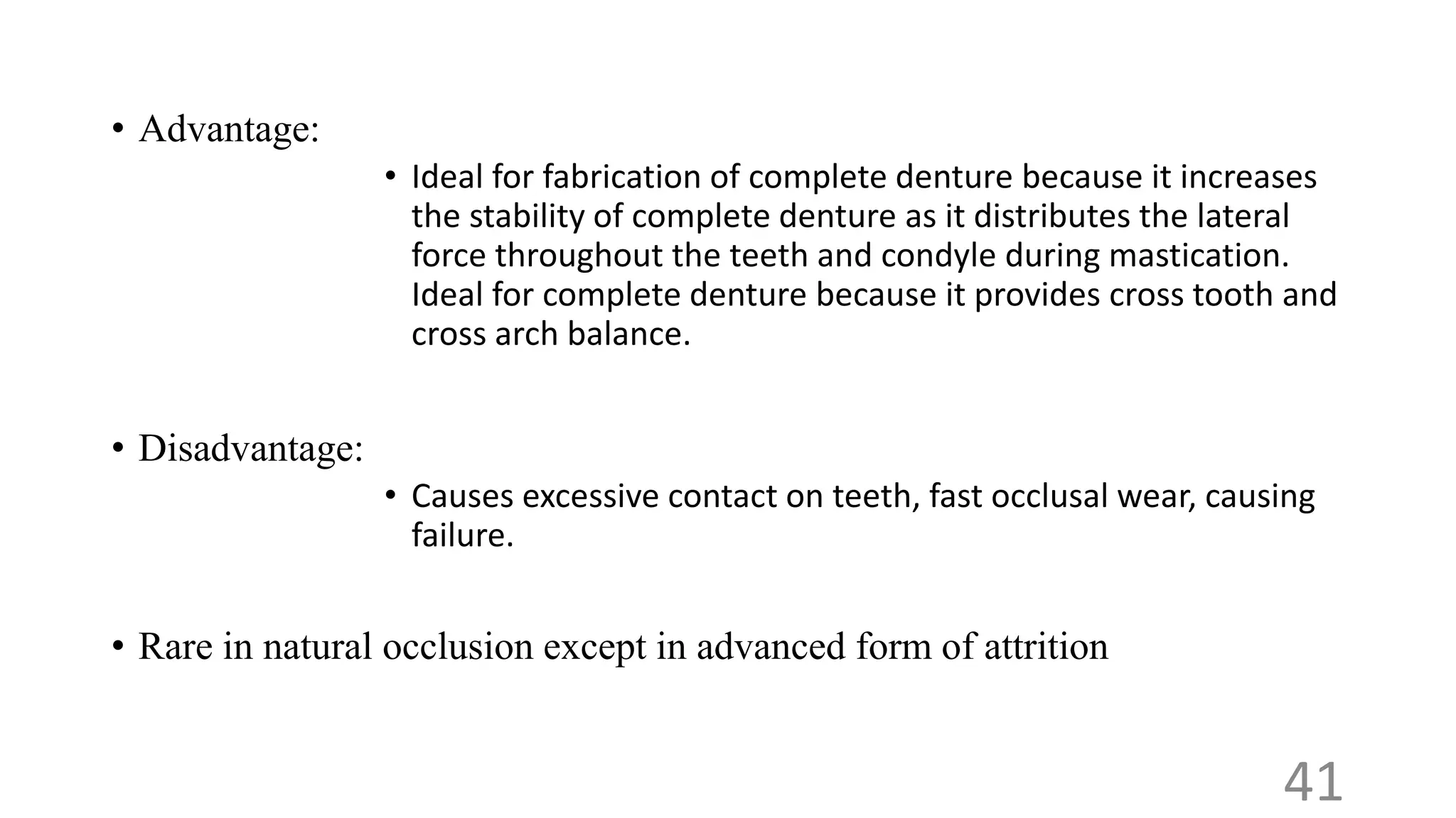 OCCLUSION IN FPD prosthodontics seminar final year | PPTX