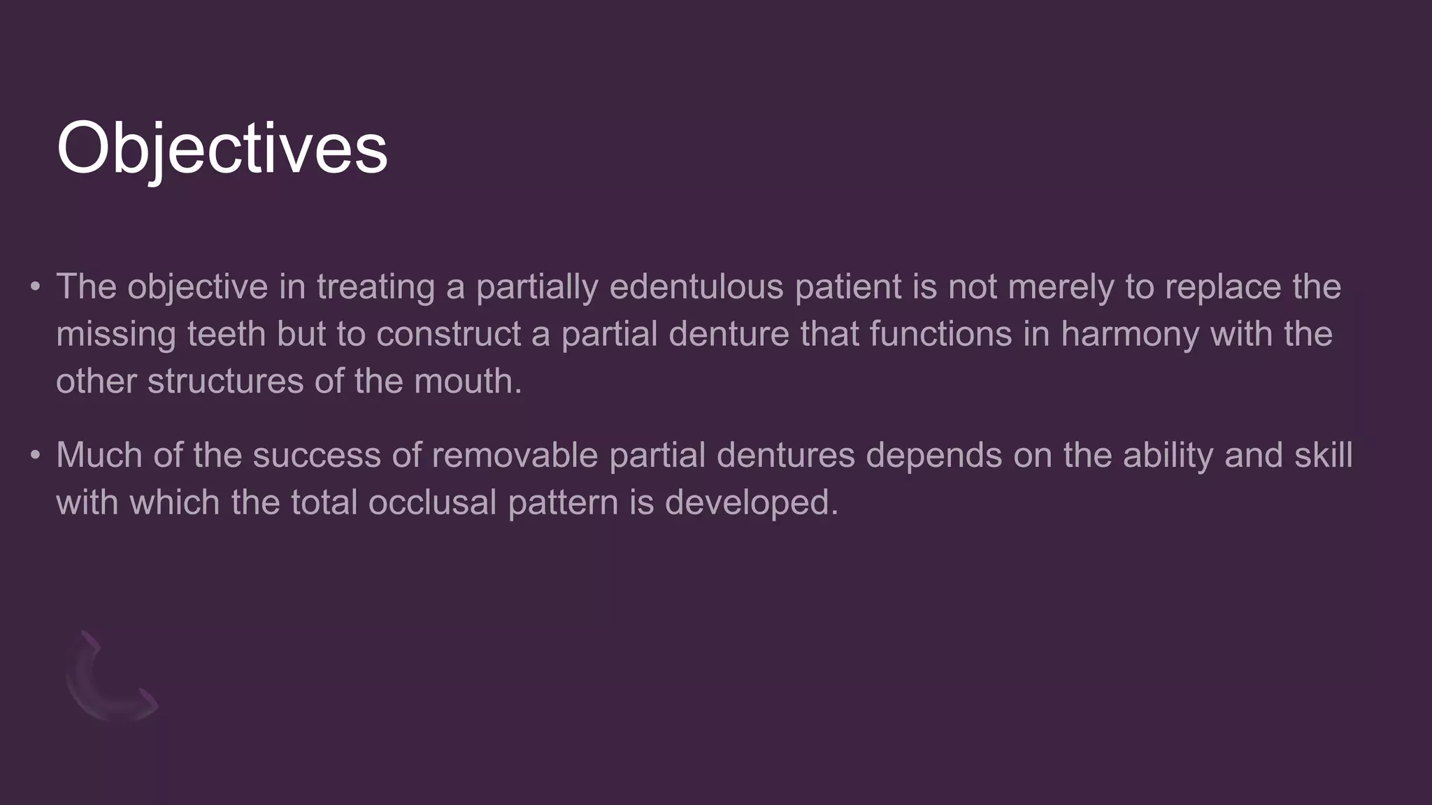 Occlusal Relationship in Removable partial denture | PPTX